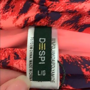 Despi | Swim | Nwt Pink And Blue Leopard Bikini | Poshmark